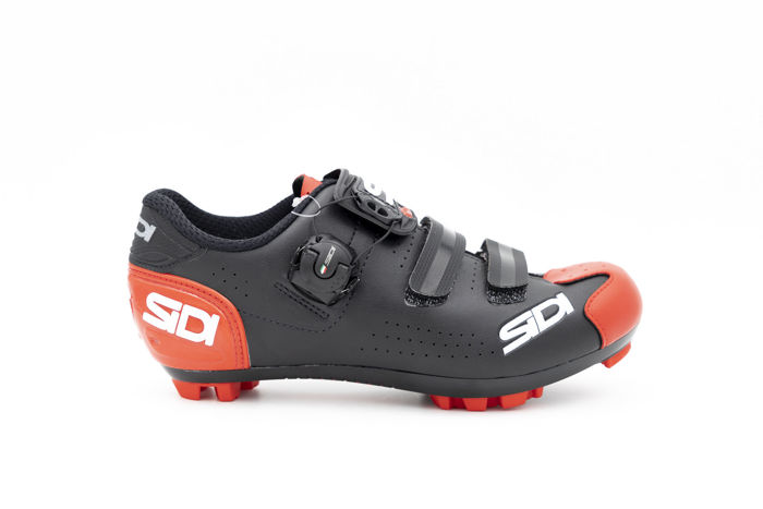 SIDI SCARPA MTB TRACE 2 NERO/ROSSO TG 38- Baldoni Bike Shop Forlì