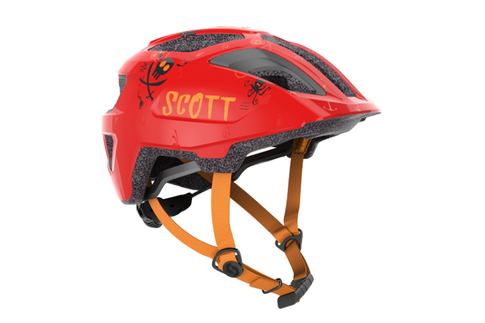 SCOTT HELMET SPUNTO KID RED- Baldoni Bike Shop Forlì